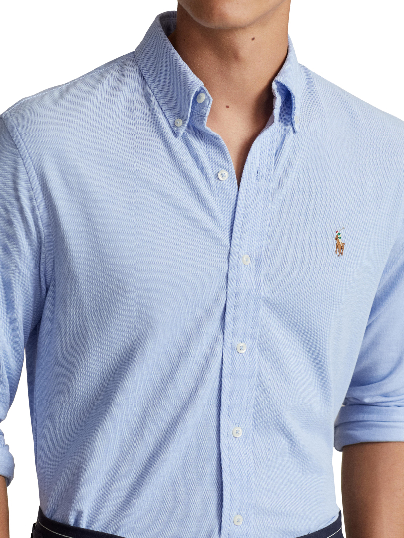 POLO RALPH LAUREN ΑΝΔΡΙΚΟ ΠΟΥΚΑΜΙΣΟ ΜΕ ΛΟΓΟΤΥΠΟ | attica