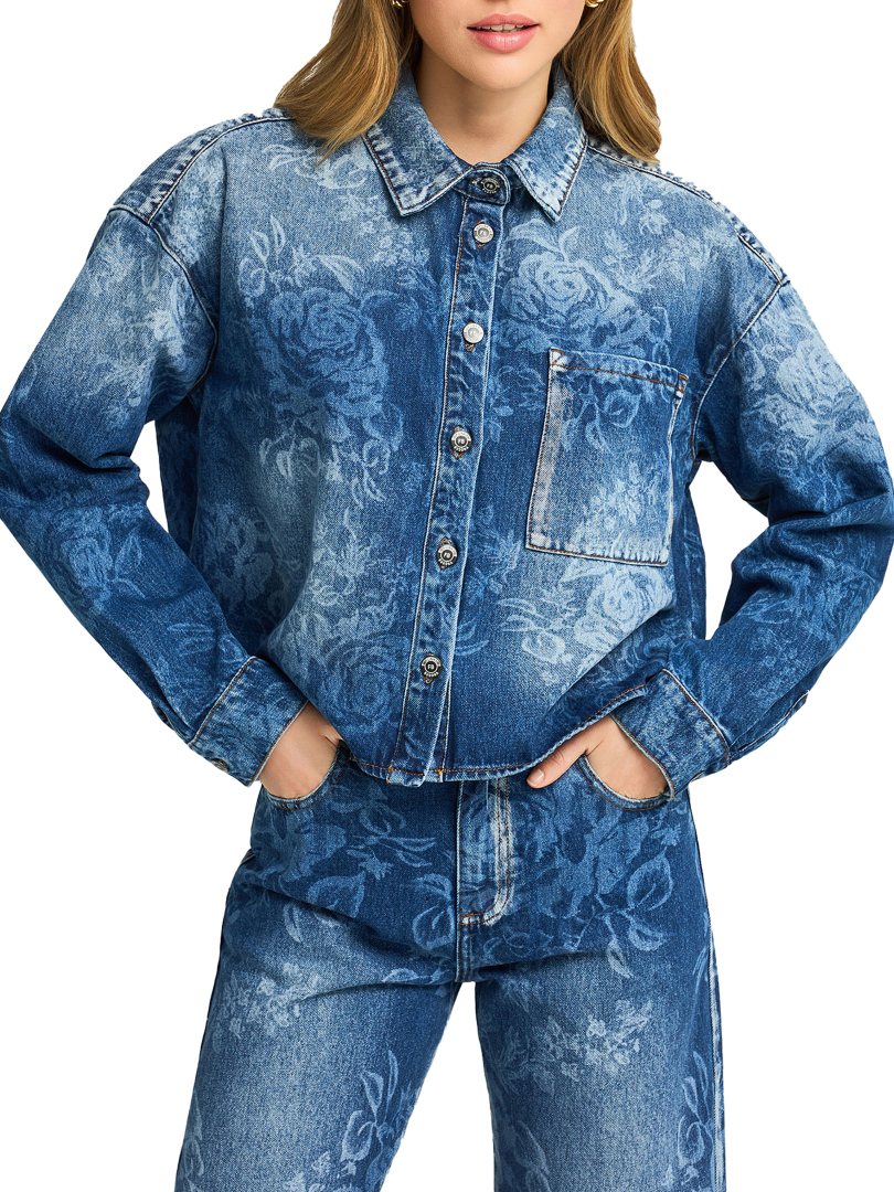 FUNKY BUDDHA ΓΥΝΑΙΚΕΙΟ DENIM JACKET | attica