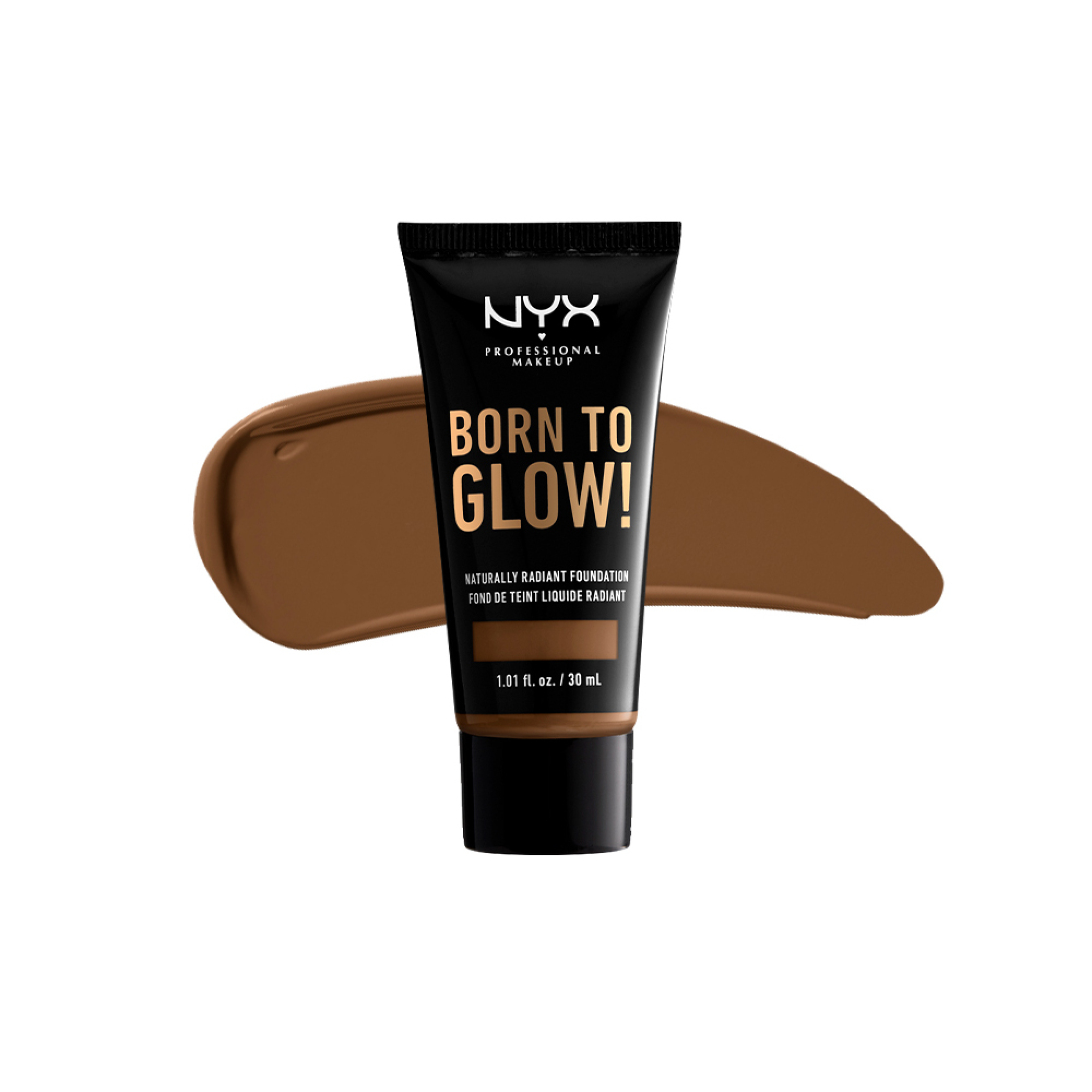 NYX PROFESSIONAL MAKEUP BORN TO GLOW! NATURALLY RADIANT FOUNDATION | attica